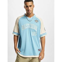 Fubu T-Shirt &raquo;Herren FM213-016-1 Athletics Eastside Jersey&laquo; 1 Stk. tlg. lightblue S S Hochwertiger Ausschnitt