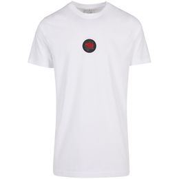 MisterTee Kurzarmshirt »Herren Rose Patch Tee« 1 Stk. tlg. white XS XS Vielseitige T-Shirts für jeden Anlass