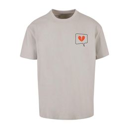 Merchcode T-Shirt &raquo;Herren Heartbreak Heavy Oversize Tee&laquo; 1 Stk. tlg. lightasphalt M M Vielseitige T-Shirts f&uuml;r jeden Anlass