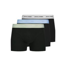Jack & Jones JACK & JONES Trunk &raquo;JACTOM BAMBOO TRUNKS 3 PACK&laquo; Packung, 3 Stk. mit Marken Schriftzug Black Pack:Black - Black XXL - 3 Stk. 3 Stk. XXL Elastische...