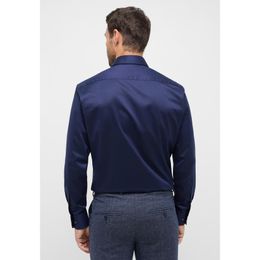 Eterna Herren &raquo;COMFORT FIT&laquo; NON IRON (b&uuml;gelfrei) blau 42, Extra verl&auml;ngerter Arm