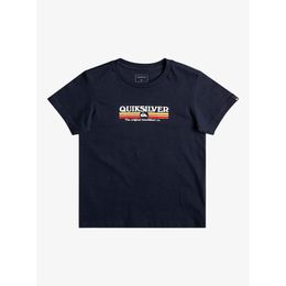 Quiksilver T-Shirt &raquo;Lined Up&laquo; Navy Blazer 3(91-100cm) 3(91-100cm) &Auml;rmel: kurz&auml;rmlig