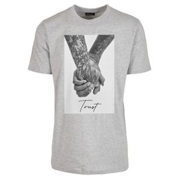 MisterTee Kurzarmshirt &raquo;Herren Trust 2.0 Tee&laquo; 1 Stk. tlg. heathergrey XXL XXL Vielseitige T-Shirts f&uuml;r jeden Anlass