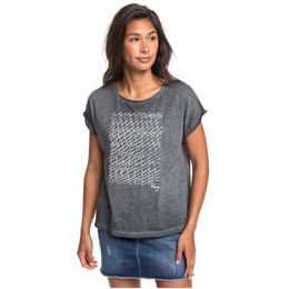 Roxy T-Shirt &raquo;Summertime Happiness&laquo; Anthracite XL XL Stoff: leichtes Mischgewebe aus Baumwolle...