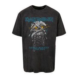 Merchcode T-Shirt &raquo;Powerslave - Head Mummy Acid Washed Oversize Tee&laquo; 1 Stk. tlg. black S S Oversize‐Schnitt, regul&auml;re L&auml;nge, entspannte Passform
