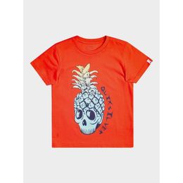 Quiksilver T-Shirt »Golden Pineapple« Cherry Tomato 5(108-114 cm) 5(108-114 cm) Ärmel: kurzärmlig