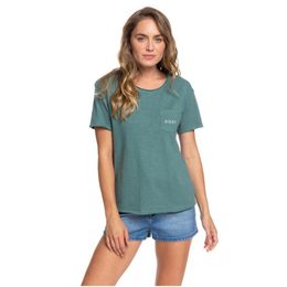 Roxy T-Shirt &raquo;Star Solar&laquo; blau M M Stoff: leichtes Slub-Mischgewebe aus...