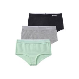 Bench. Panty Packung, 3 Stk. mit weichen Taillenb&uuml;ndchen mint / schwarz / grau 122/128 - 3 Stk. 3 Stk. 122/128 Bench Panties im dreier Pack f&uuml;r...