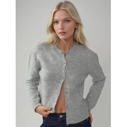 Hiccup Knit Cardigan female Grey size L