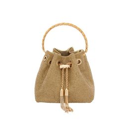 Naemi Handbag female Gold size One Size