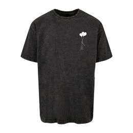 Merchcode T-Shirt &raquo;Herren Love In The Air Acid Washed Heavy Oversize Tee&laquo; 1 Stk. tlg. black S S Vielseitige T-Shirts f&uuml;r jeden Anlass