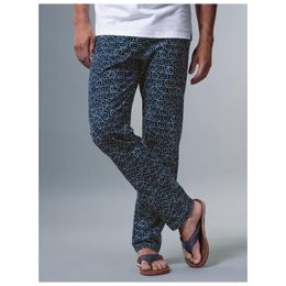 TRIGEMA Schlafanzug &raquo;Pyjamahose mit Smiley-Print&laquo; 1 tlg. navy M M DELUXE-Single-Jersey