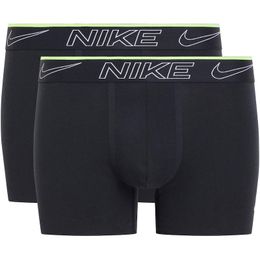 NIKE UNDERWEAR Boxershorts &raquo;Nike Trunk 2PK&laquo; Packung, 2, 2 Stk. BLACK/BLACK S (46) - 2 Stk. 2 Stk. S (46) Nike Trunk im 2er-Pack