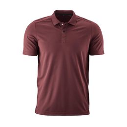 Gonso Radtrikot &raquo;Essential Poloshirt M&laquo; Herren Fahrradtrikot kurzarm, elastisches und atmungsaktives Radshirt rotbraun XL XL Weite Passform