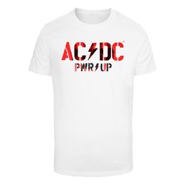 Merchcode T-Shirt &raquo;Herren ACDC - PWRUP Photo Logo T-Shirt&laquo; 1 Stk. white XXL XXL Vielseitige T-Shirts f&uuml;r jeden Anlass