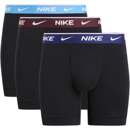 Nike Underwear Herren NIKE Underwear Boxershorts &raquo;BOXER BRIEF 3PK&laquo; Packung, 3er, 3 Stk. mit NIKE Logo-Elastikbund S (46), 3 Stk.