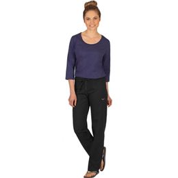 TRIGEMA Schlafanzug &raquo;Schlafanzug in umweltfreundlicher Bio-Qualit&auml;t&laquo; 1 tlg. deep-purple-C2C XL XL )