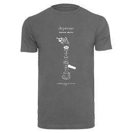 MisterTee T-Shirt &raquo;Depresso T-Shirt Round Neck&laquo; 1 Stk. tlg. black M M Darf in keinem Kleiderschrank fehlen