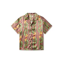 PAS DE MONACO Langarmhemd &raquo;FRUITS CUBAN SHIRT&laquo; 1 Stk. tlg. fruits XXL - US-Gr&ouml;&szlig;en US-Gr&ouml;&szlig;en XXL Regular fit mit kurzem &Auml;rmel und Umlegekragen