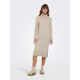 Only Strickkleid »ONLBRANDIE L/S ROLL NECK DRESS« Pumice Stone XS (34) - N-Gr N-Gr XS (34) Elastisches Material: passt sich deiner Körperform an...
