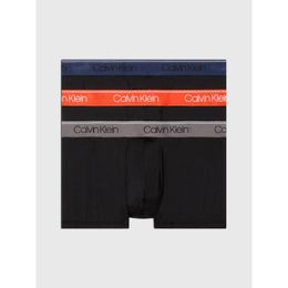 Calvin Klein Underwear Trunk &raquo;CK Low Rise Trunk 3 PK&laquo; Packung, 3 Stk. mit Logo-Stretchbund B- SPELLB, CHERRY KISS, EIFFLE TWR XL (54) - 3 Stk. 3...