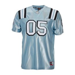 Fubu T-Shirt »Herren FM232-007-1 Corporate Football Jersey« 1 Stk. tlg. light blue/black/white XS XS Vielseitige T-Shirts für jeden Anlass