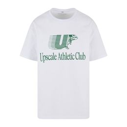 UPSCALE BY MISTER TEE T-Shirt »Herren Athletic Club Heavy Oversize Tee« 1 Stk. tlg. white M M Vielseitige T-Shirts für jeden Anlass