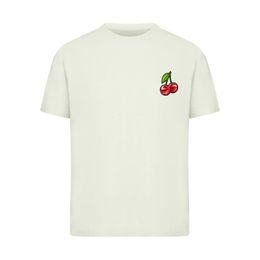 Merchcode T-Shirt »Ladies Cherries 2 Tee« 1 Stk. lightmint 3XL 3XL Oversize-Silhouette, länger geschnitten für entspannten Sitz und lässiges Layering