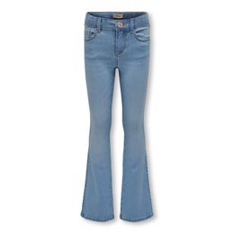 Kids Only M&auml;dchen KIDS Only Bootcut-Jeans &raquo;KOGROYAL LIFE REG FLARED PIM020&laquo; blau 140, N-Gr