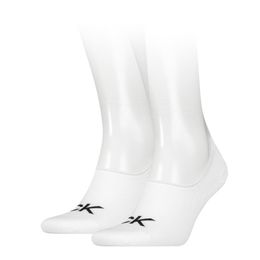Calvin Klein Jeans Füßlinge »CK MEN FOOTIE HIGH CUT 2P LOGO« 2 Paar, High-Cut, No Show Socks, Anti-Slip-Ferse, CK Logo white 39-42 39-42 Herren...