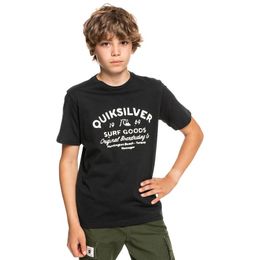 Quiksilver T-Shirt »Closed Tions« Black 14(155-164cm) 14(155-164cm) Stoff: leichter Baumwoll-Jersey [160 g/m2]