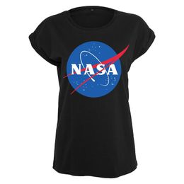 MisterTee Damen MisterTee T-Shirt &raquo;MisterTee Damen Ladies NASA Insignia Tee&laquo; 1 Stk. 4XL