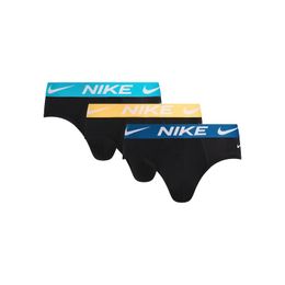 NIKE UNDERWEAR Hipster &raquo;HIP BRIEF 3PK&laquo; Packung, 3er, 3 Stk. mit NIKE Logo-Elastikbund lsr orange/dsty ccts/crt blue L (50) - 3 Stk. 3 Stk. L (50)...