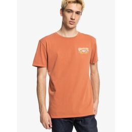 Quiksilver T-Shirt »Baja Road« Cinnamon XXL XXL Bio-Stoff: Leichter Bio-Baumwollstoff