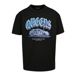 UPSCALE BY MISTER TEE T-Shirt &raquo;Unisex Queens Oversize Tee&laquo; 1 Stk. black XL XL Vielseitige T-Shirts f&uuml;r jeden Anlass