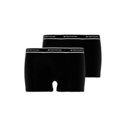 Tom Tailor Boxershorts &raquo;Kentucky&laquo; Packung, 2er Pack, 2 weich, bequem, basic, eng, atmungsaktiv, Logobund, Baumwollmix black 4S - 2 2 4S Herren Hip...