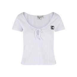 Karl Kani Damen T-Shirt &raquo; Damen KW241-026-1 Og Corset Rib Tee&laquo; 1 Stk. L