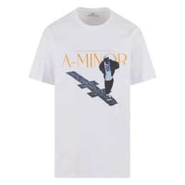 UPSCALE BY MISTER TEE T-Shirt &raquo;A-Minor Oversize Tee&laquo; 1 Stk. tlg. white L L Vielseitige Kombinationsm&ouml;glichkeiten