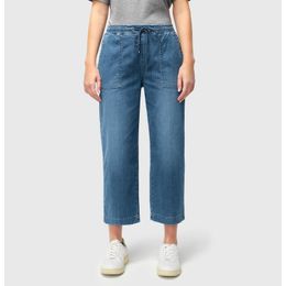 MAC Weite Jeans »CULOTTE casual denim« Wide Fit in verkürzter Länge blue basic authentic 40 - N-Gr N-Gr 40 Jeans von MAC