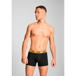 Puma Herren Puma Boxershorts &raquo;Puma MEN EVERYDAY BASIC BOXERS 3P&laquo; 3er Pack, Komfortabler elastischer Logobund schwarz L