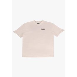 DROPSIZE T-Shirt »HEAVY OVERSIZE HUSTLE CLUB CIRCLE T-SHIRT« 1 Stk. tlg. coconut milk M M Oversize Schnitt mit regulärer Länge und ellbogenlangen...