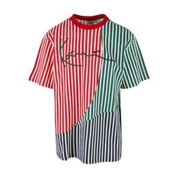 Karl Kani T-Shirt &raquo;Herren KM223-043-1 Signature Stripe Block Tee&laquo; 1 Stk. tlg. red/navy/dark green M M KOMFORT OHNE GRENZEN: Genie&szlig;en Sie den ganzen...