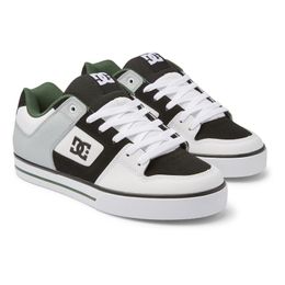 DC Shoes Sneaker »Pure« White/Black/Green 11,5(45) 11,5(45) Leder-, Nubukleder- oder Wildlederobermaterial...