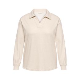 Only Carmakoma Damen Only CARMAKOMA Langarm-Poloshirt &raquo;CARGRETCHEN LS POLOCOLLAR BLOUSE JRS&laquo; L