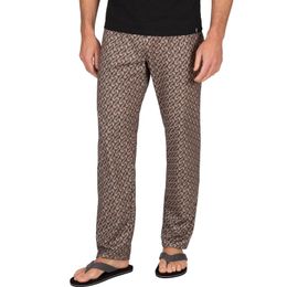 TRIGEMA Hausanzug &raquo;Schlafanzughose mit bequemem Elastikbund&laquo; 1 tlg. braun M M DELUXE-Single-Jersey