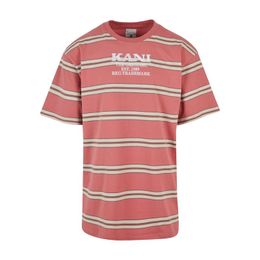 Karl Kani T-Shirt »Herren KM222-009-1 Retro Stripe Tee« 1 Stk. tlg. rose XXS XXS KOMFORT OHNE GRENZEN: Genießen Sie den ganzen Tag über höchsten...
