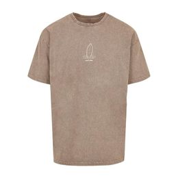 Merchcode T-Shirt &raquo;Summer - Surf Vibes Acid Washed Oversize Tee&laquo; 1 Stk. tlg. darkkhaki M M Darf in keinem Kleiderschrank fehlen
