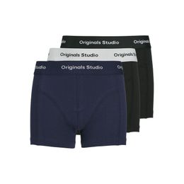 Jack & Jones JACK & JONES JUNIOR Trunk »JACVESTERBRO SOLID TRUNKS 3 PAC NOOS JNR« Ocean Cavern Pack:Black - Black 128 128 Elastische Boxershorts von Jack &...