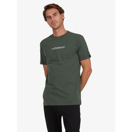 Quiksilver T-Shirt &raquo;Timeless Hours&laquo; Thyme M M Stoff: Baumwoll-Jersey-Stoff [180 g/m2]