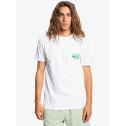 Quiksilver T-Shirt &raquo;Temper Trap&laquo; White XL XL &Auml;rmel: kurz&auml;rmlig